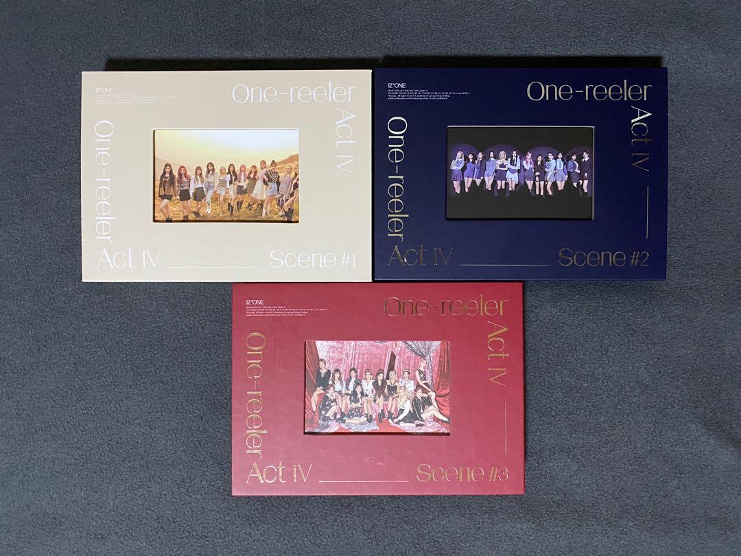 wts complete albums iz*one one-reeler (izone eunbi sakura hyewon yena ...