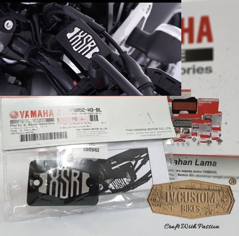 XSR155 master pump cover, Motorcycles, Motorcycle Accessories on Carousell