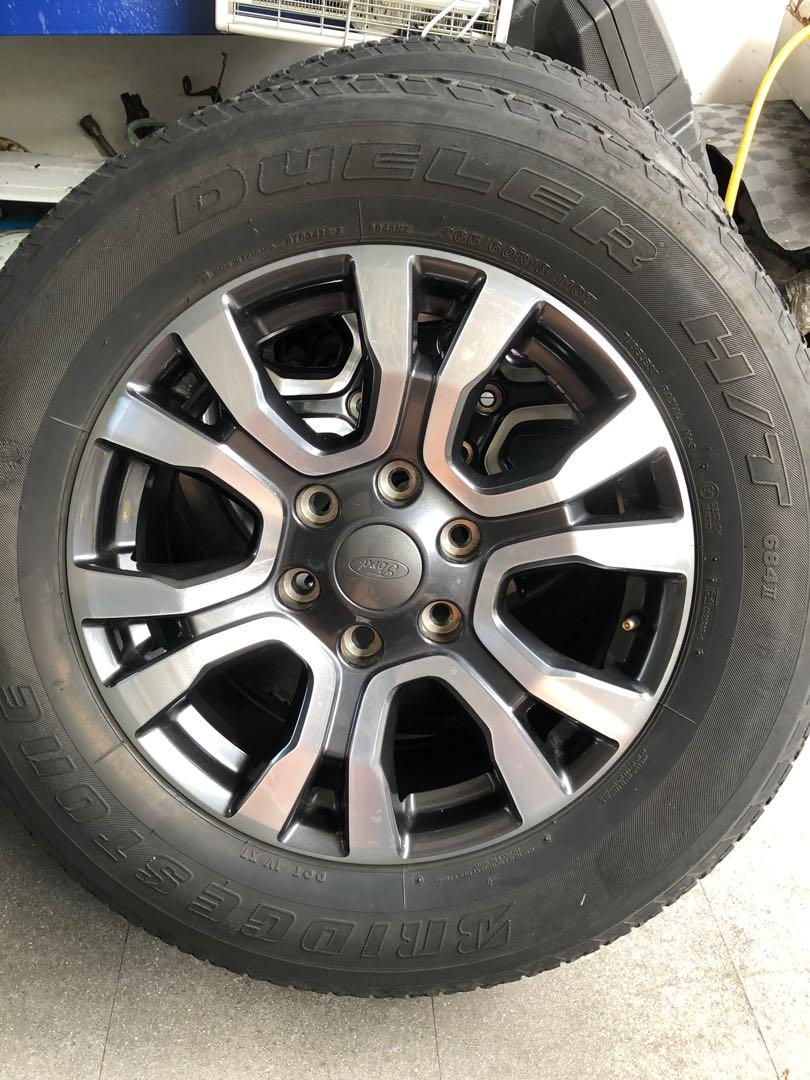 2019 Ford Ranger Wildtrak Mags *free pang tayo tires*, Car Parts ...