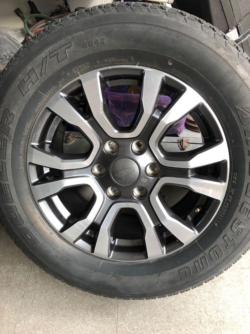 2019 Ford Ranger Wildtrak Mags *free pang tayo tires*, Car Parts ...