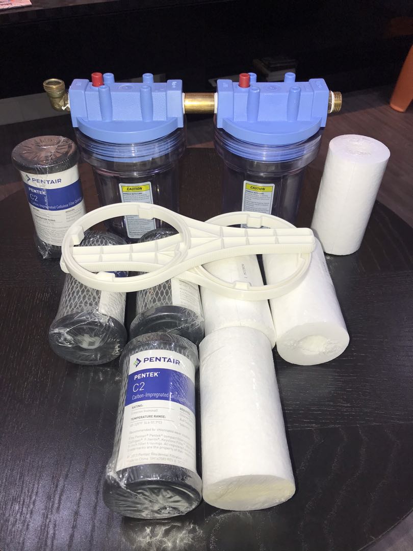 4” double filter system for coffee and drinks, TV & Home Appliances ...