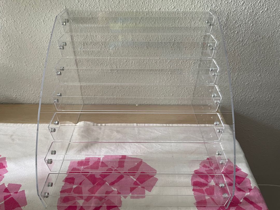 7 tier acrylic display stand, Furniture & Home Living, Furniture ...