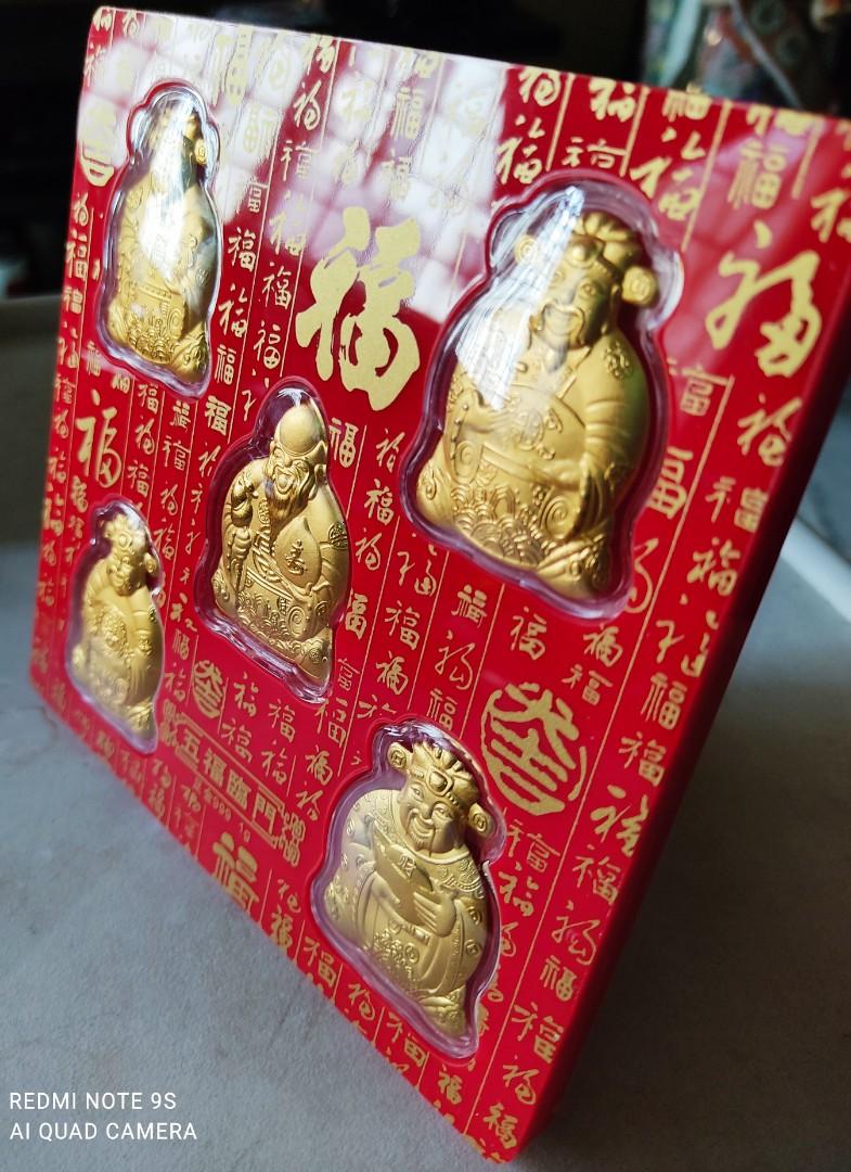 999 Pure Gold Prosperity Gift Box (3), Luxury, Accessories on Carousell