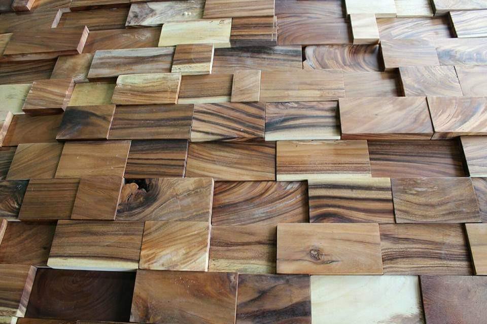 Acacia wood wall decor, wall panel, Furniture & Home Living, Home Decor ...