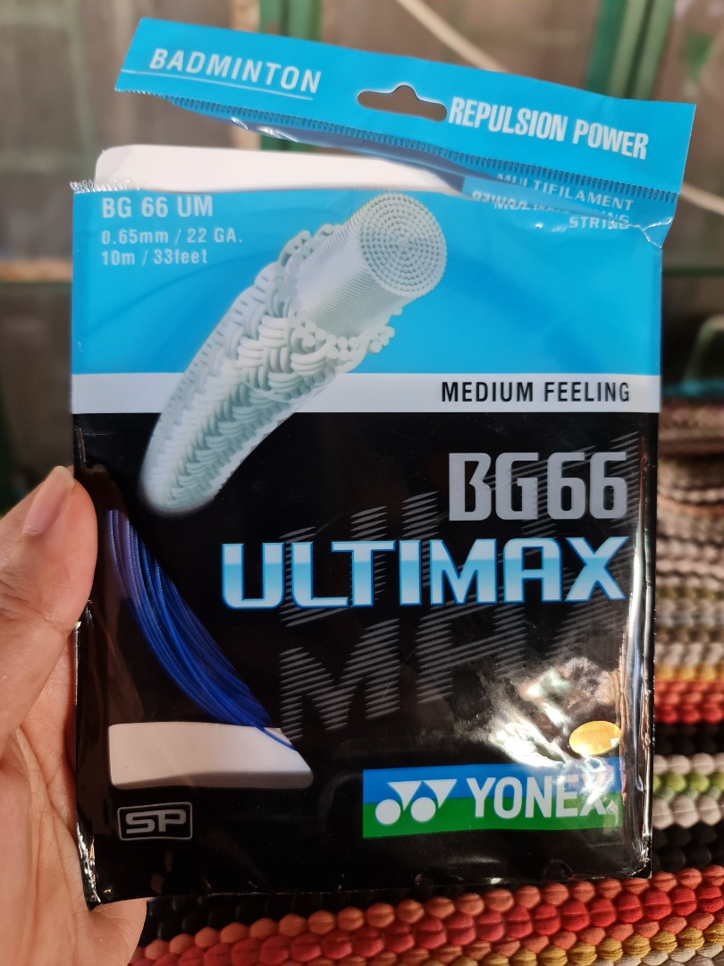 Badminton racket string, Sports Equipment, Fishing on Carousell