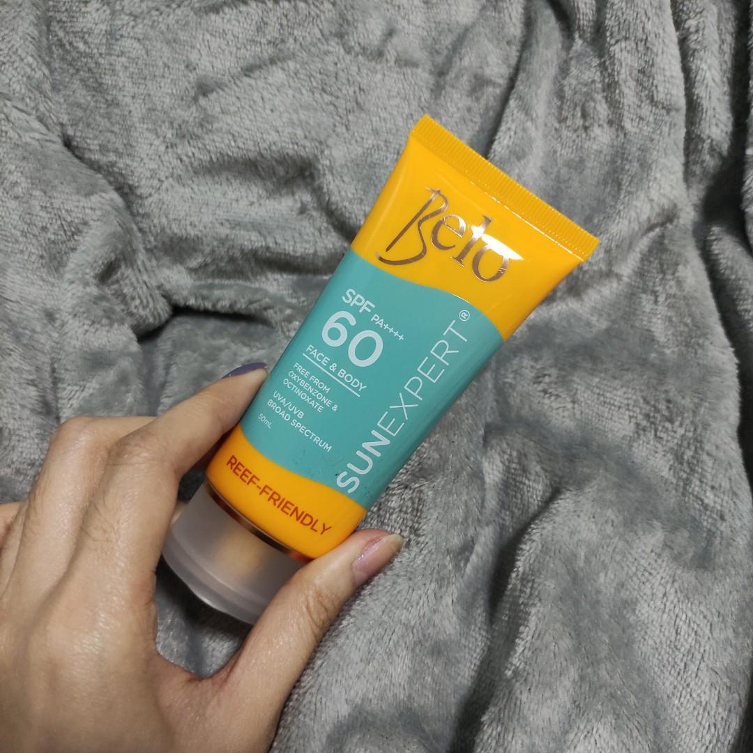 Belo SunExpert Reef-Friendly Face & Body sunscreen SPF 60 PA ...