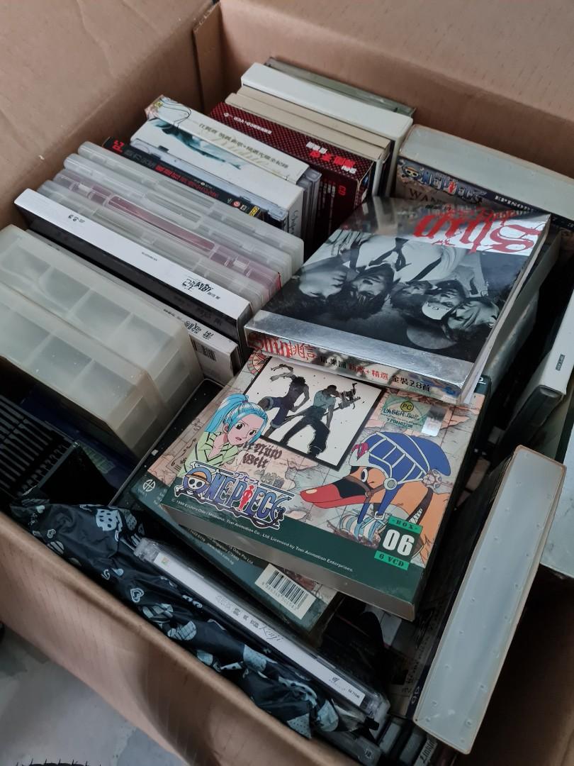Box of CDs, VCDs, Hobbies & Toys, Music & Media, CDs & DVDs on Carousell