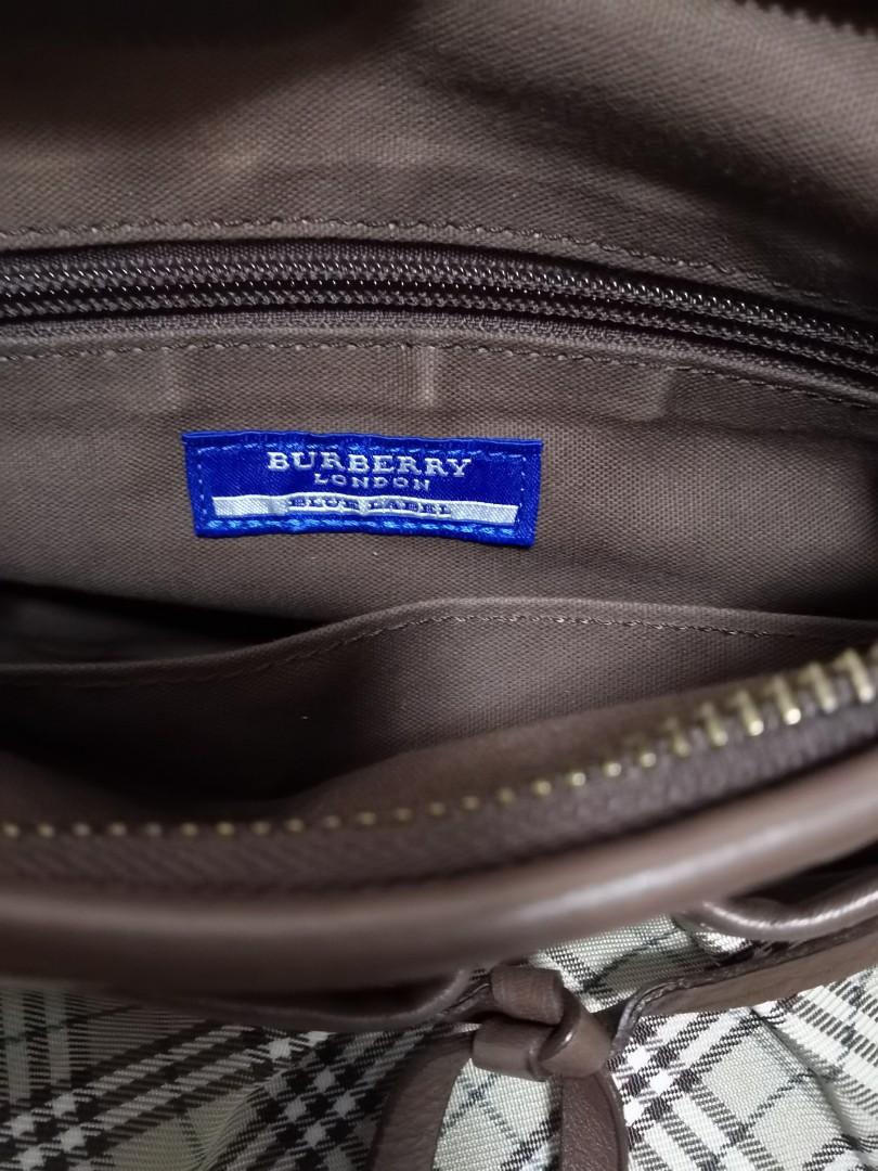 Burberry blue label bag, Luxury, Bags & Wallets on Carousell