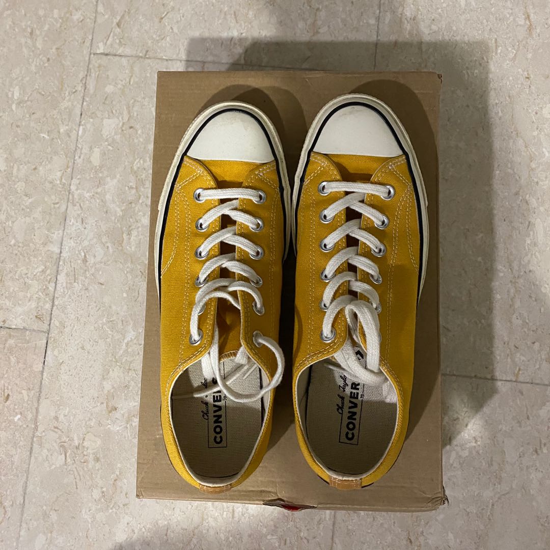 Converse Chuck Taylor Low cut in Mustard, Men's Fashion, Footwear ...
