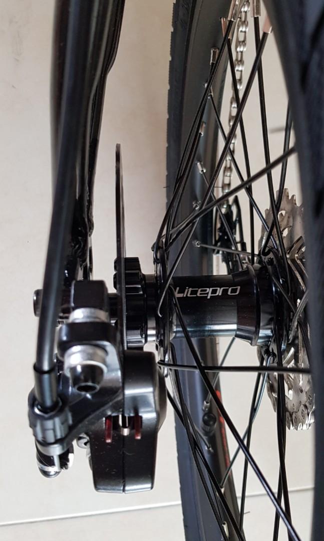 CRIUS Shadow 16 in. 9sp folding bike (by LITEPRO), Sports Equipment, Bicycles & Parts, Bicycles ...