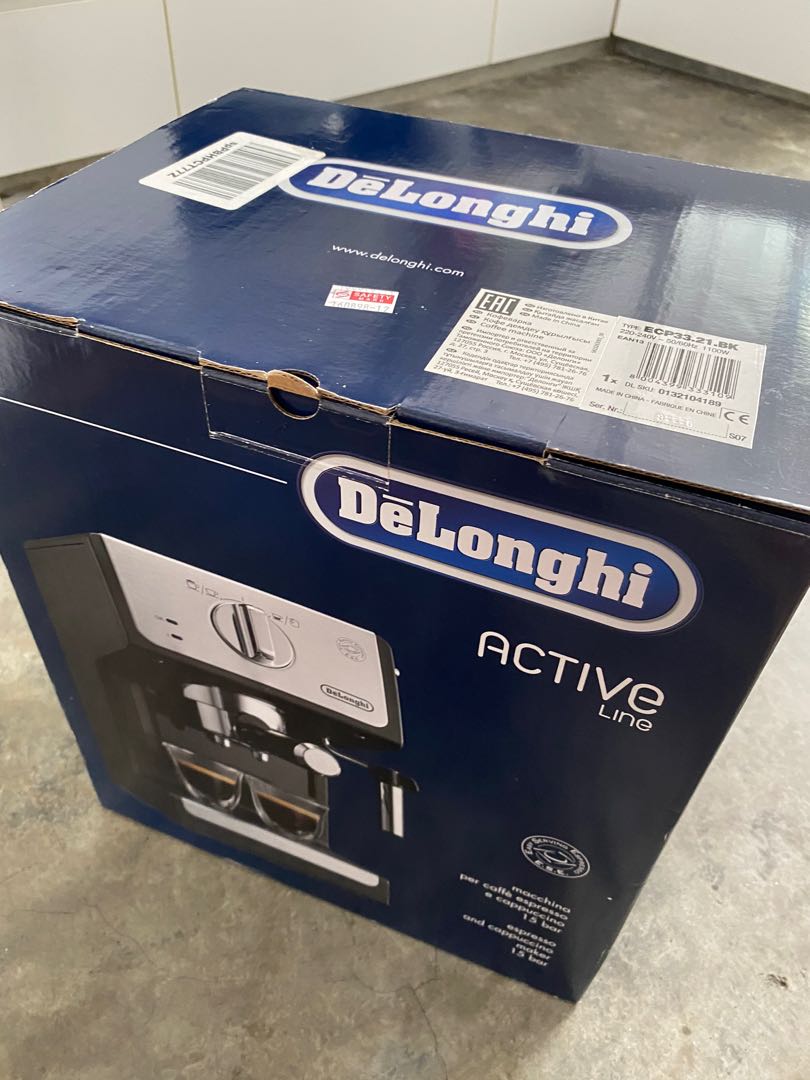 Delonghi active line 15 bar expresso coffee machine, TV & Home ...