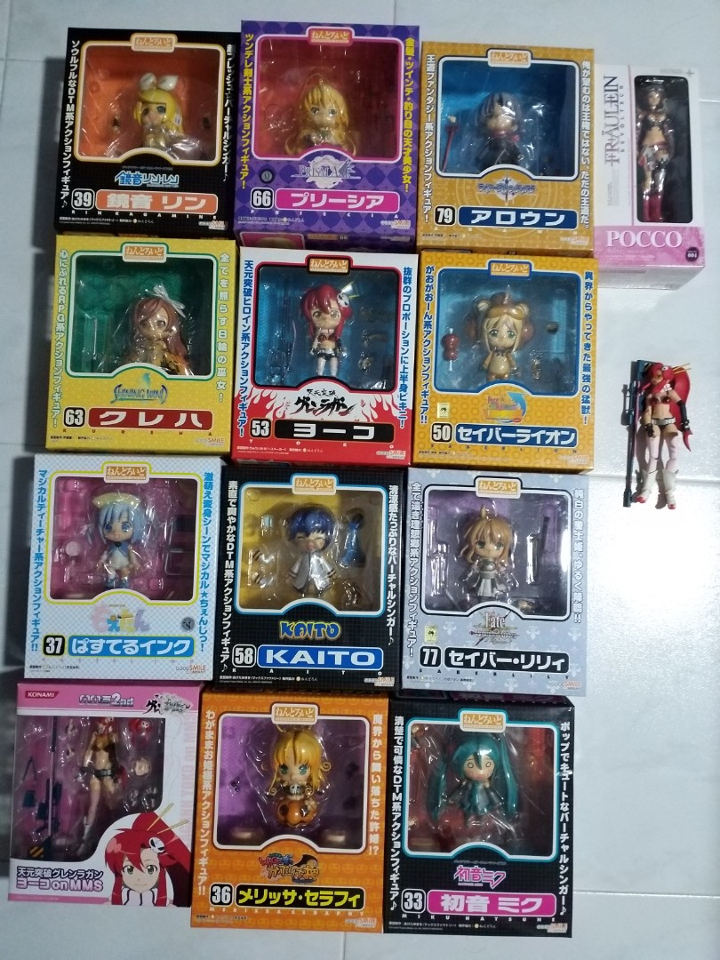 Figma Nendroid Anime figures, Hobbies & Toys, Toys & Games on Carousell