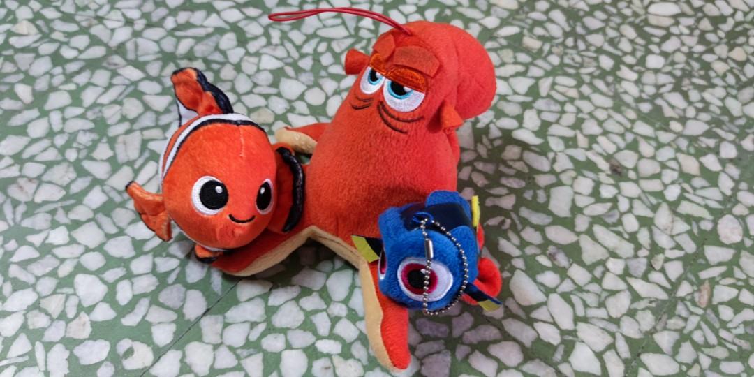 Finding Dory, Disney & Snoopy key chain & plush toy set, Hobbies & Toys ...