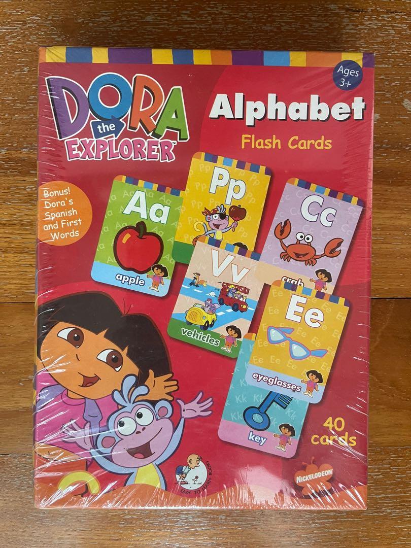 Flash cards alphabet Dora Explorer Mix match cards, Hobbies & Toys ...