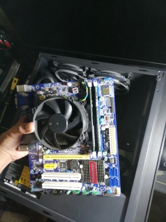 Foxconn H61MX LGA 1155 motherboard, Computers & Tech, Parts ...