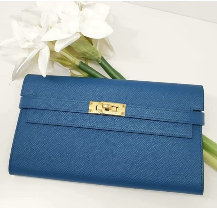 Hermes Kelly (Long Wallet), Luxury, Bags & Wallets on Carousell