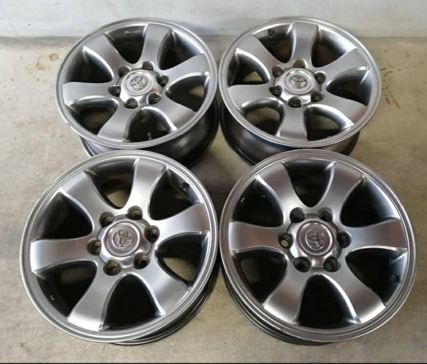 Hiace 17'inch Toyota LC Prado Rims, Car Accessories, Tyres & Rims on ...