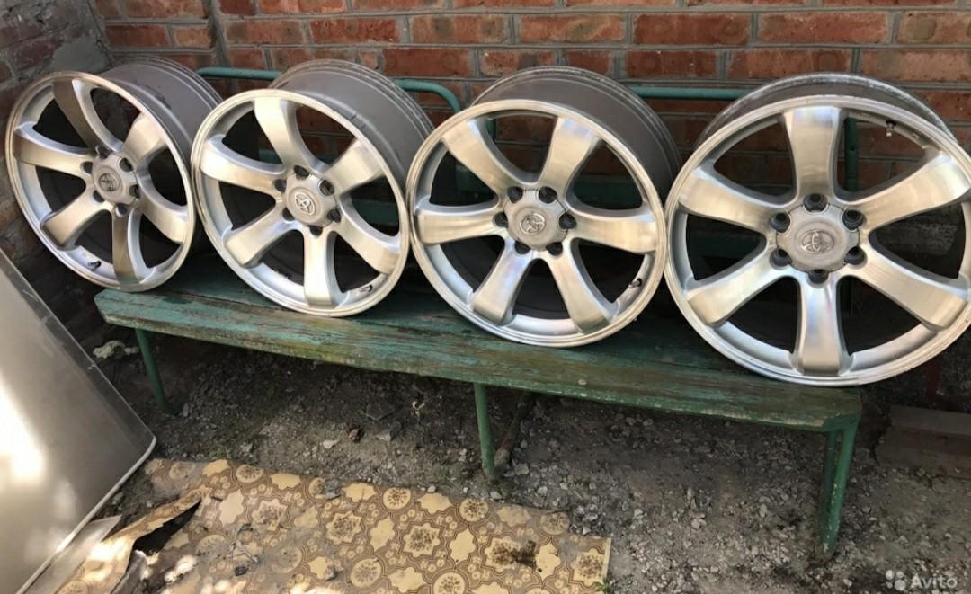 Hiace 17'inch Toyota LC Prado Rims, Car Accessories, Tyres & Rims on ...