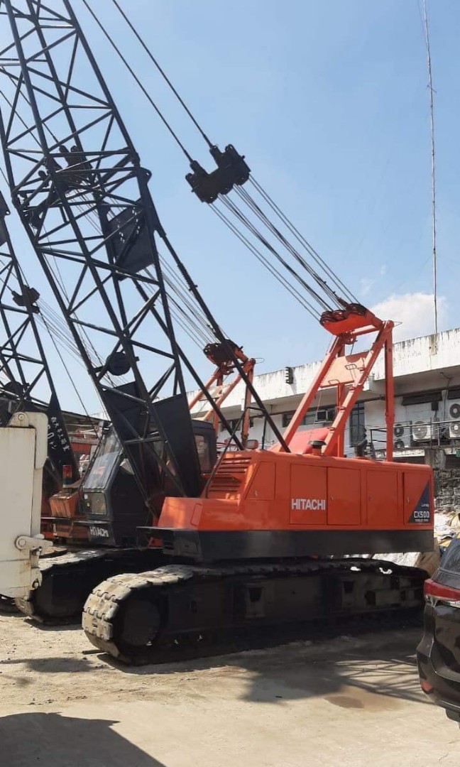 Hitachi cx500 Crawler Crane, Special Vehicles, Heavy Vehicles on Carousell