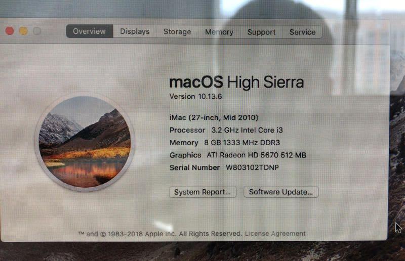 iMac 27 inch, mid 2010, Computers & Tech, Desktops on Carousell