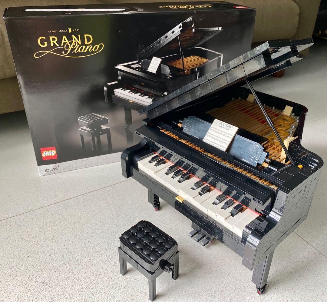 LEGO Ideas 21323 Grand Piano Assembled, Hobbies & Toys, Toys & Games on ...