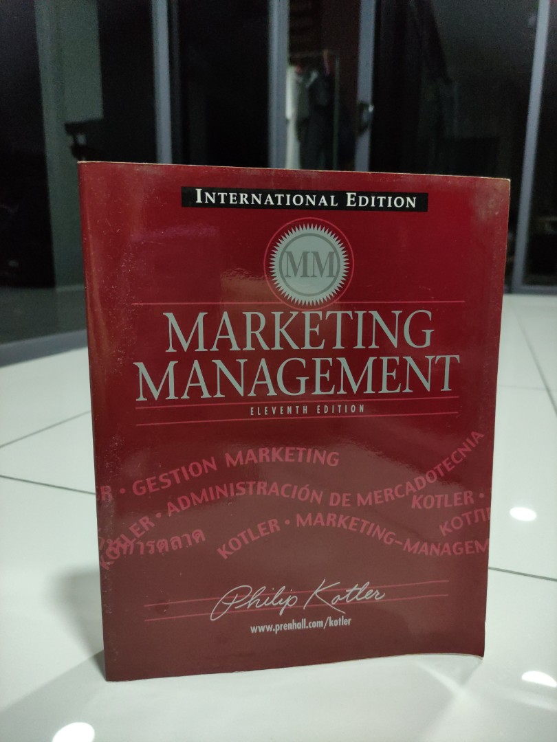 Marketing management Philip kotler book MBA textbook, Hobbies & Toys ...