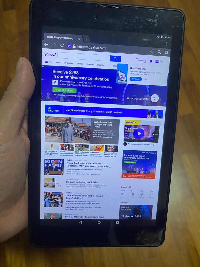 MediaTek Tablet SMB-H8005 (for web browsing, movies, YouTube), Mobile ...