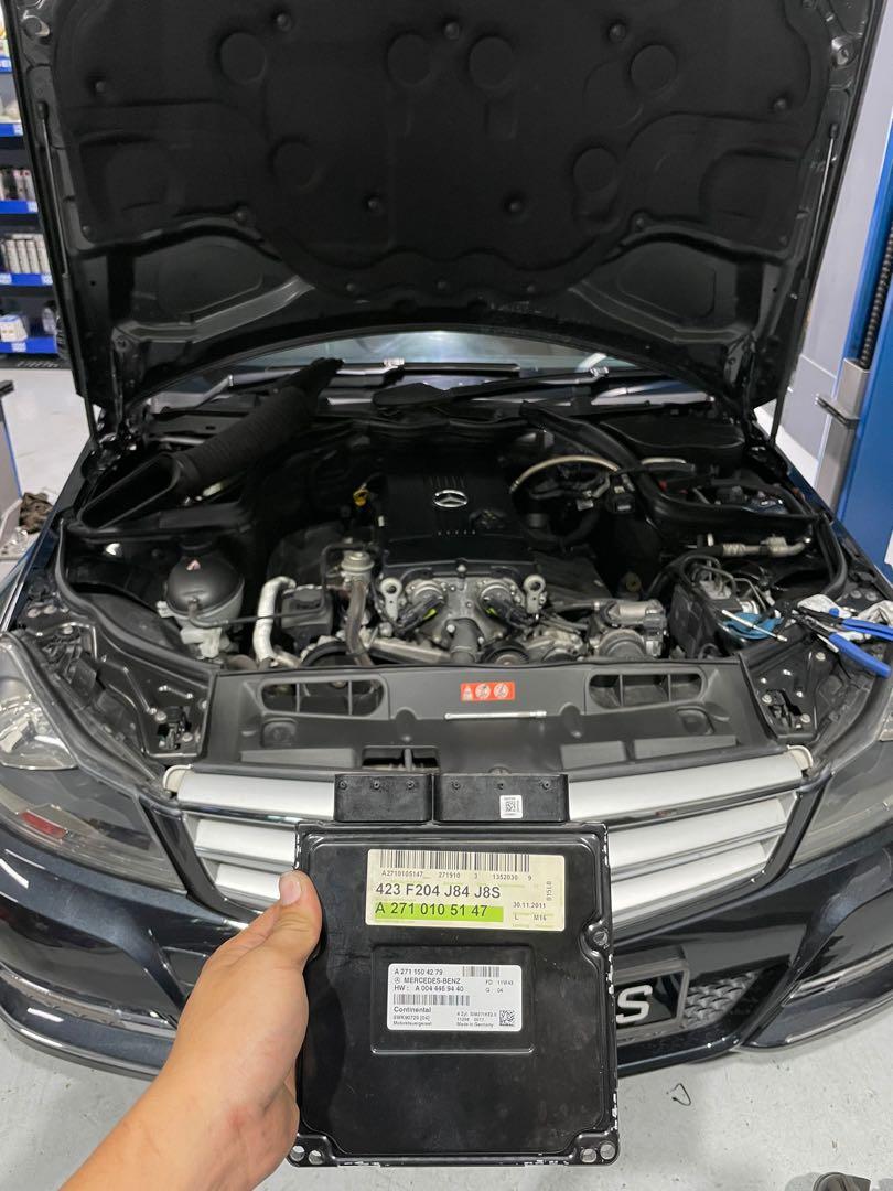 Mercedes c180/c200 ecu repair & reset, Car Accessories, Car Workshops & Services on Carousell