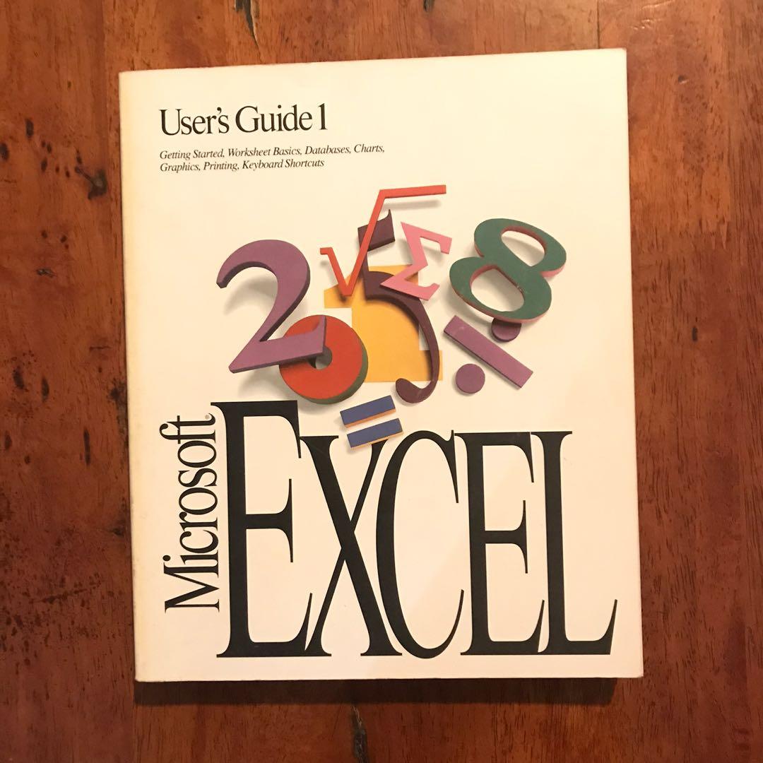 Microsoft Excel User Guide 1 and 2, Hobbies & Toys, Books & Magazines ...