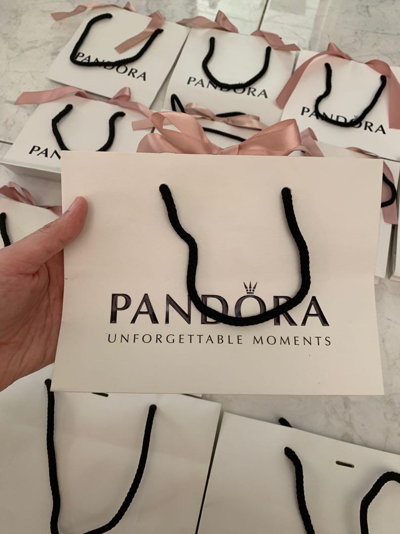 Original Pandora Paper Bag and Jewellery Box, Women's Fashion, Jewelry ...