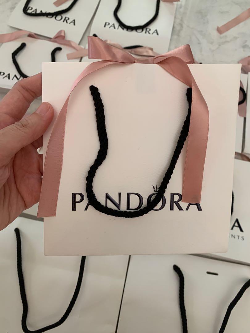 Original Pandora Paper Bag and Jewellery Box, Women's Fashion, Jewelry ...