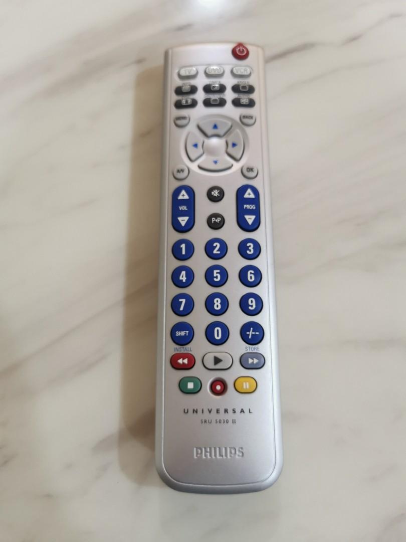 Philips Universal Remote control SRU 5030 II, TV & Home Appliances, TV ...