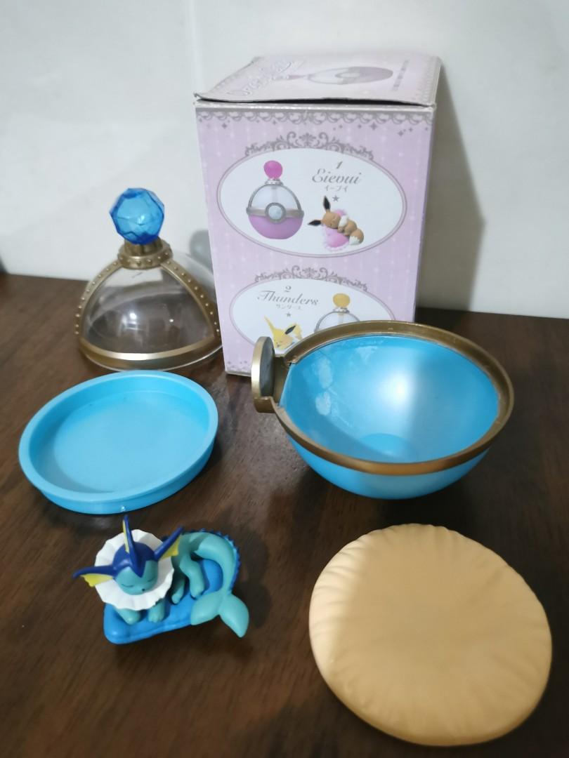 Pokemon Water Eevee Evolution Vaporeon Model Figure Jewel Box Case ...