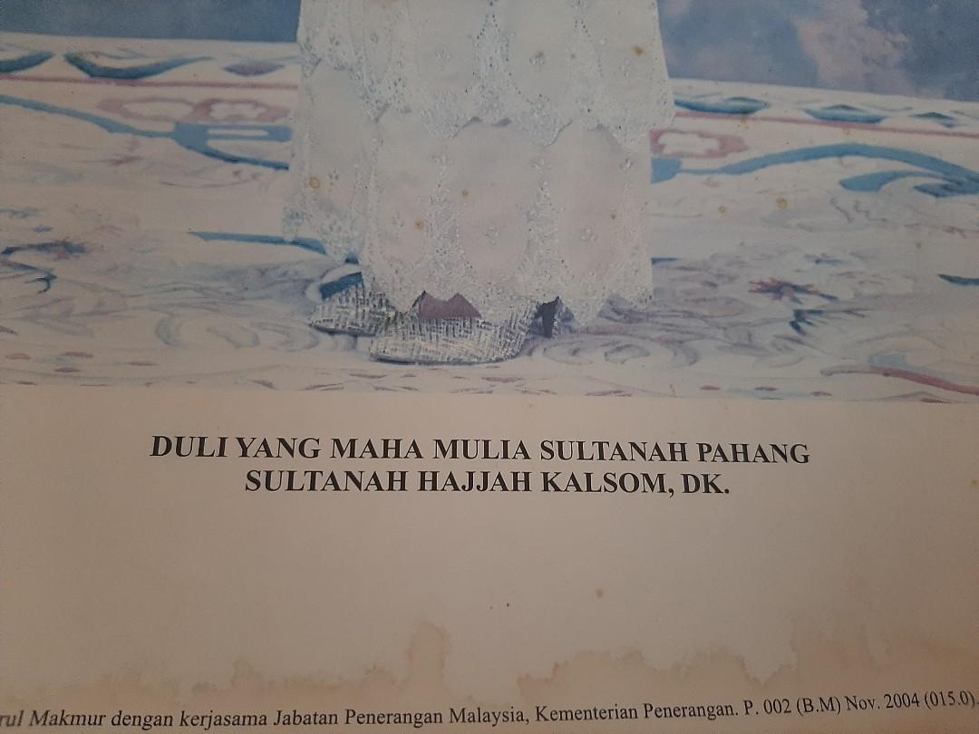 Poster Sultan Pahang & Sultanah Pahang, Hobbies & Toys, Collectibles ...