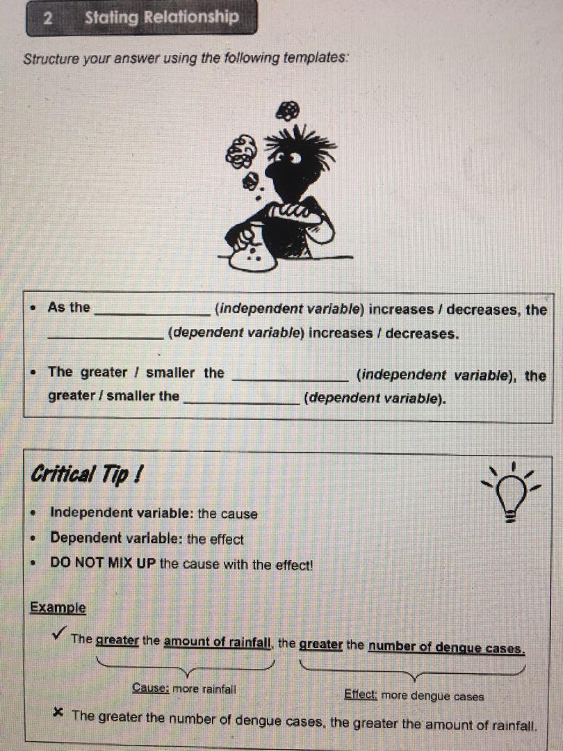 2020 PSLE Science Answering techniques / template for answering science ...