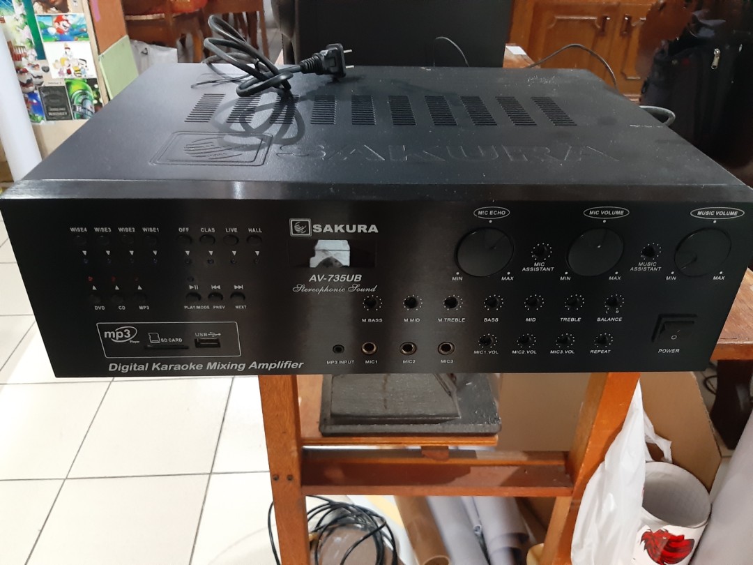 Sakura Amplifier 700watts, Audio, Soundbars, Speakers & Amplifiers on ...