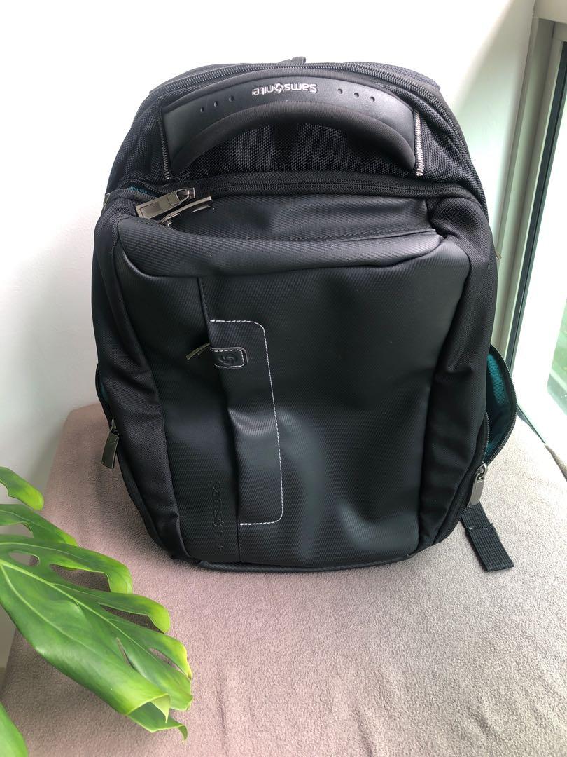 Samsonite laptop backpack 24L, Men's Fashion, Bags, Backpacks on Carousell