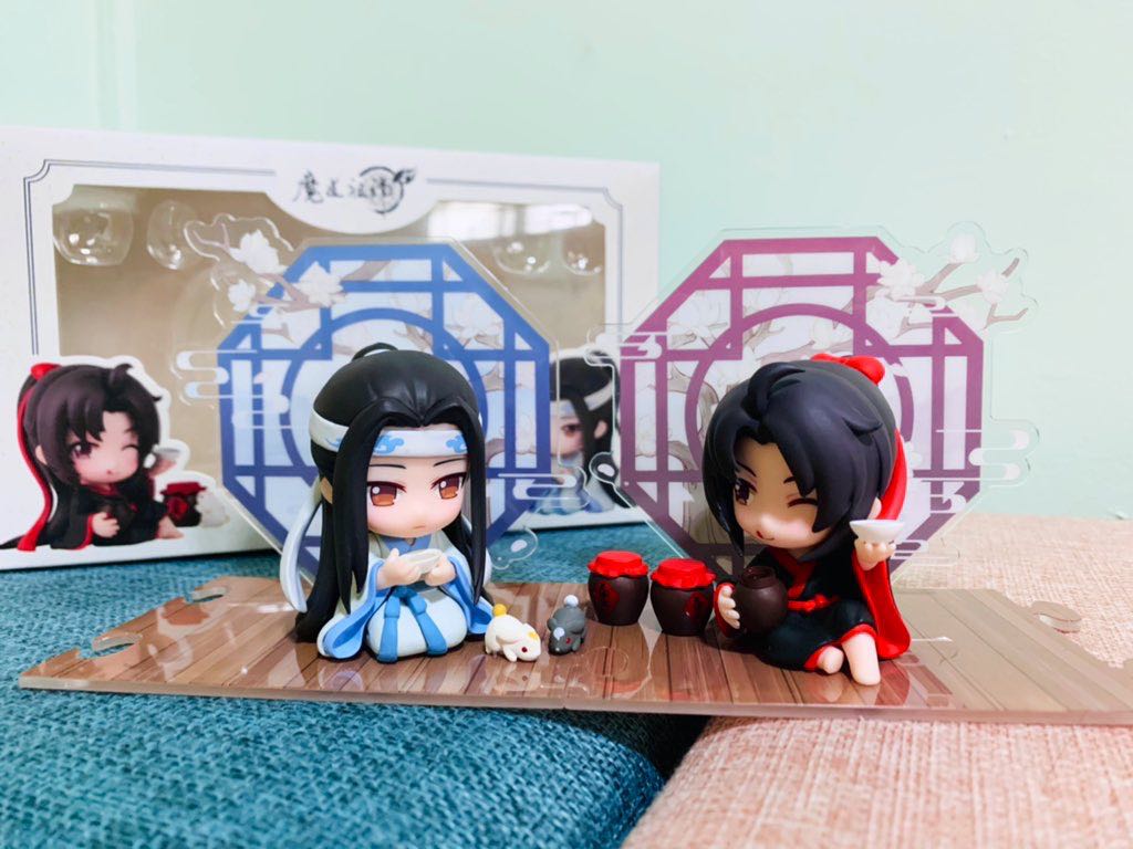 [SG GO] MDZS Q Figurines The Untamed Xiao Zhan Wang Yibo Lan Wangji Wei ...