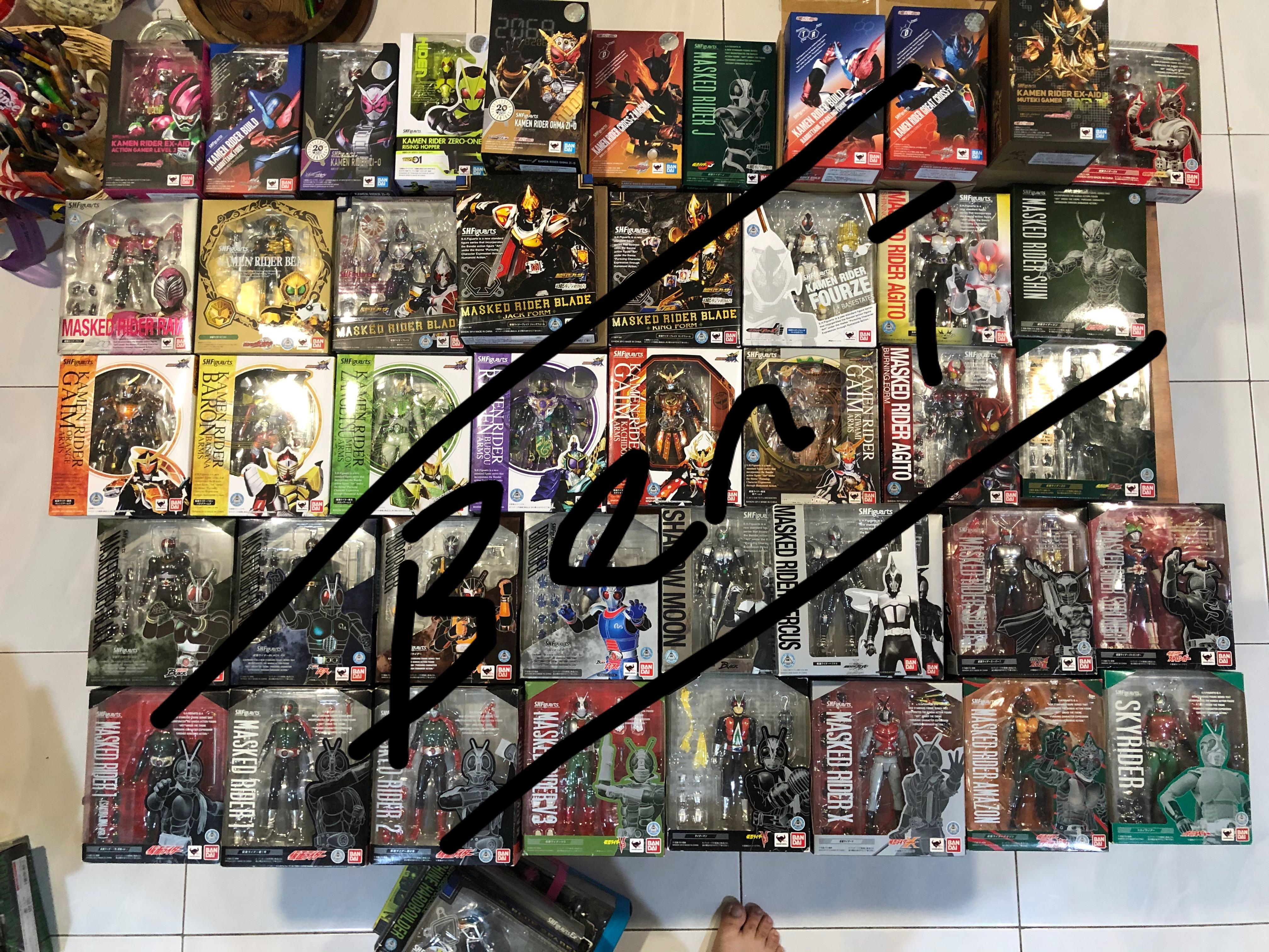 180 BOXES SKC SHF S.H.Figurarts Kamen Rider Set SELL IN SET ONLY ...