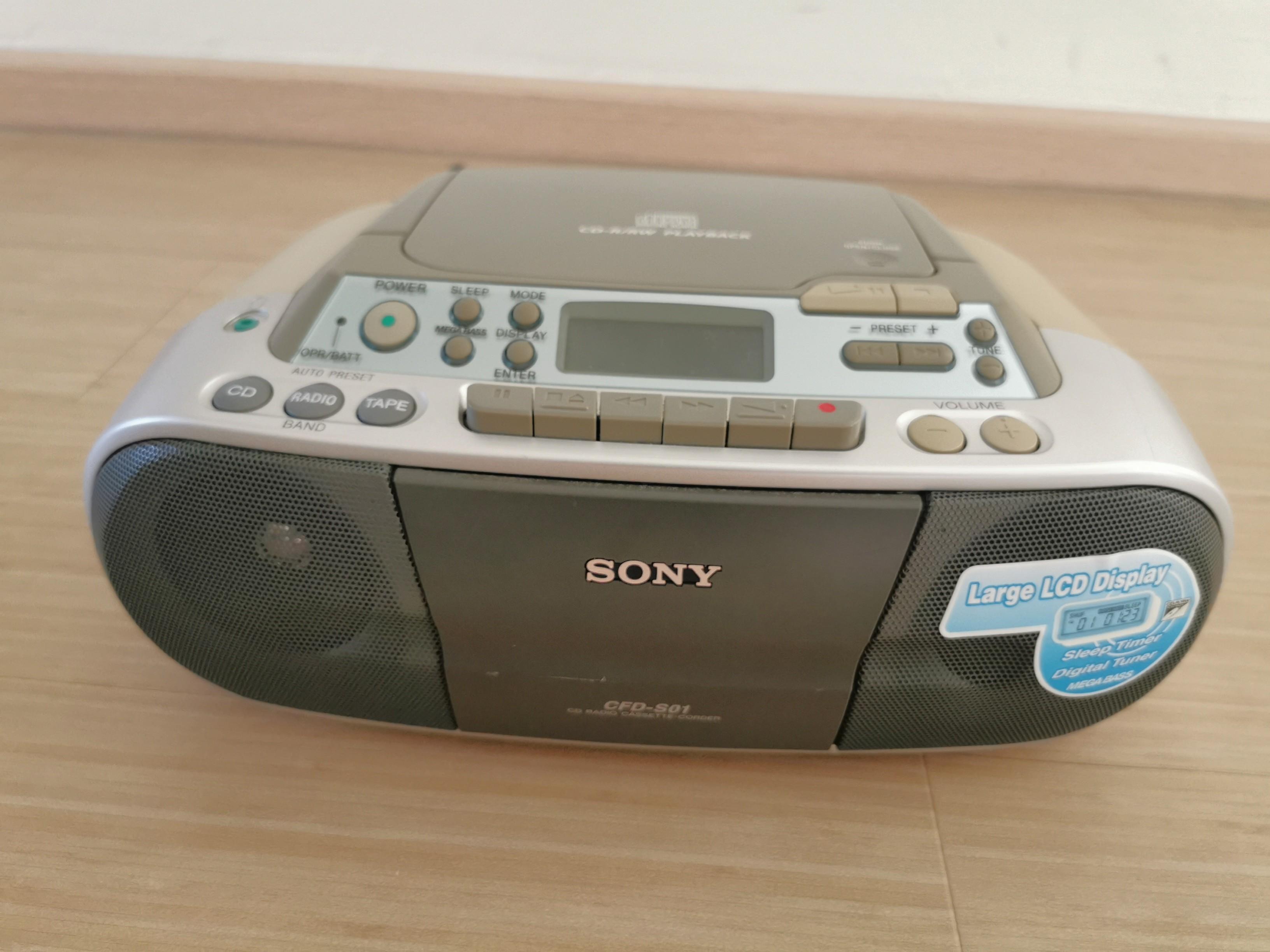 Sony CD, Radio and Cassette Recorder, Audio, Portable Music Players on ...