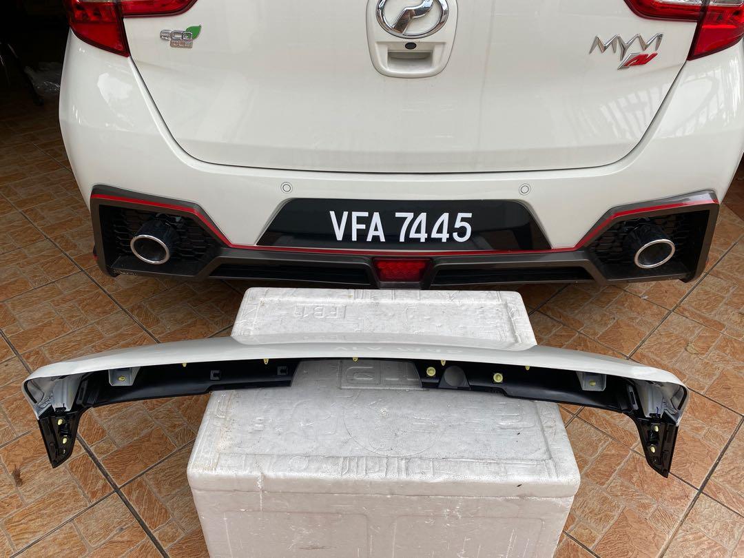 Spoiler Original Perodua Myvi G3 new model 2020, Auto Accessories on ...