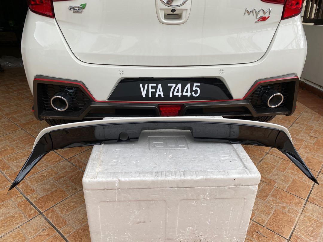 Spoiler Original Perodua Myvi G3 new model 2020, Auto Accessories on ...