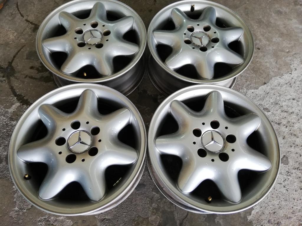 sport rim mercedes original 15 inch, Auto Accessories on Carousell