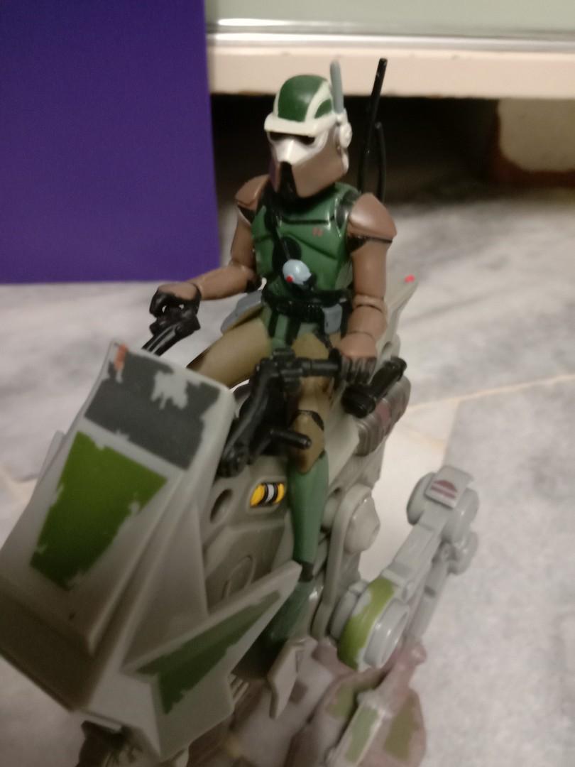 Star Wars Advanced Recon Force Scout Trooper with Walker, Hobbies ...