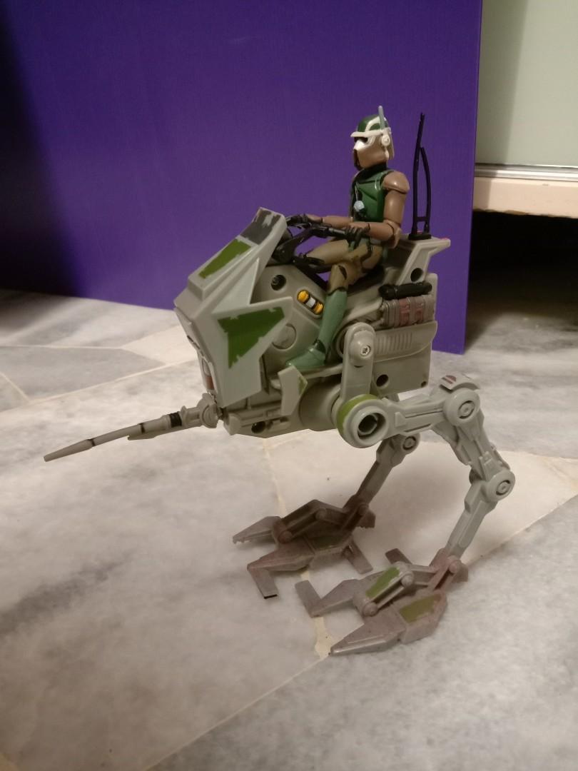 Star Wars Advanced Recon Force Scout Trooper with Walker, Hobbies ...