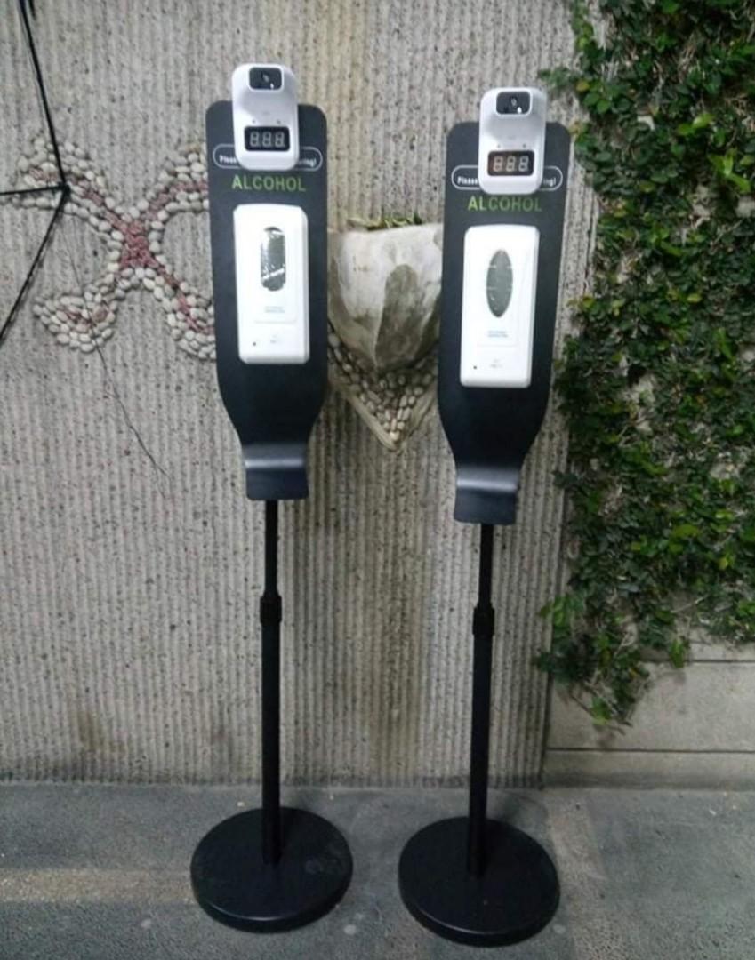 Thermal Scanner with Alcohol dispenser and heavy duty stand, Computers ...