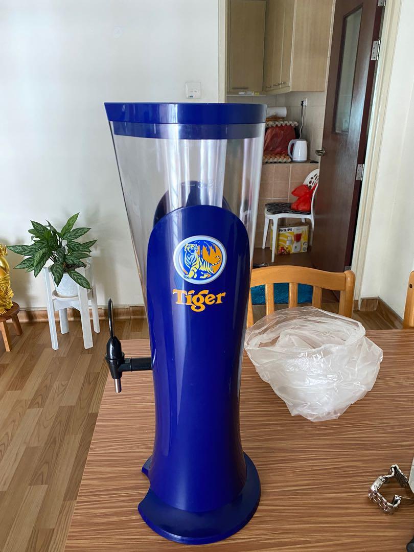 Tiger Beer tower/shuttle, Furniture & Home Living, Kitchenware ...