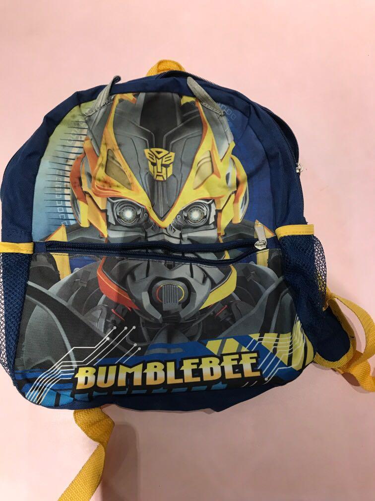 變形金剛大黃蜂背包transformer bumblebee backpack, 名牌, 手袋及銀包 - Carousell