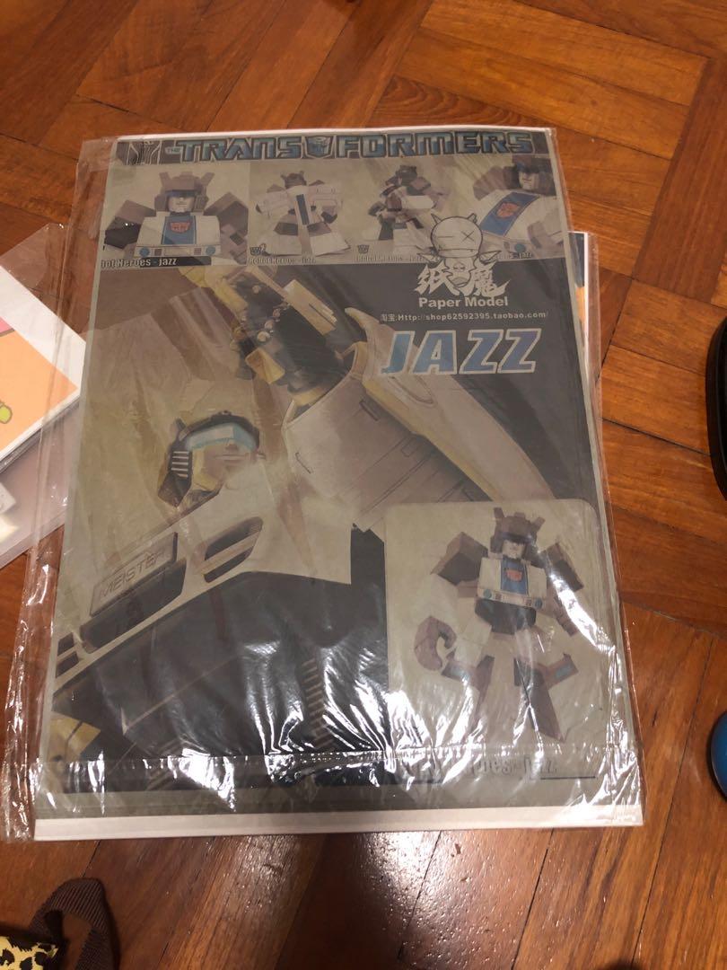 Transformer Bumblebee optimus prime hello kitty paper figurine, Hobbies ...