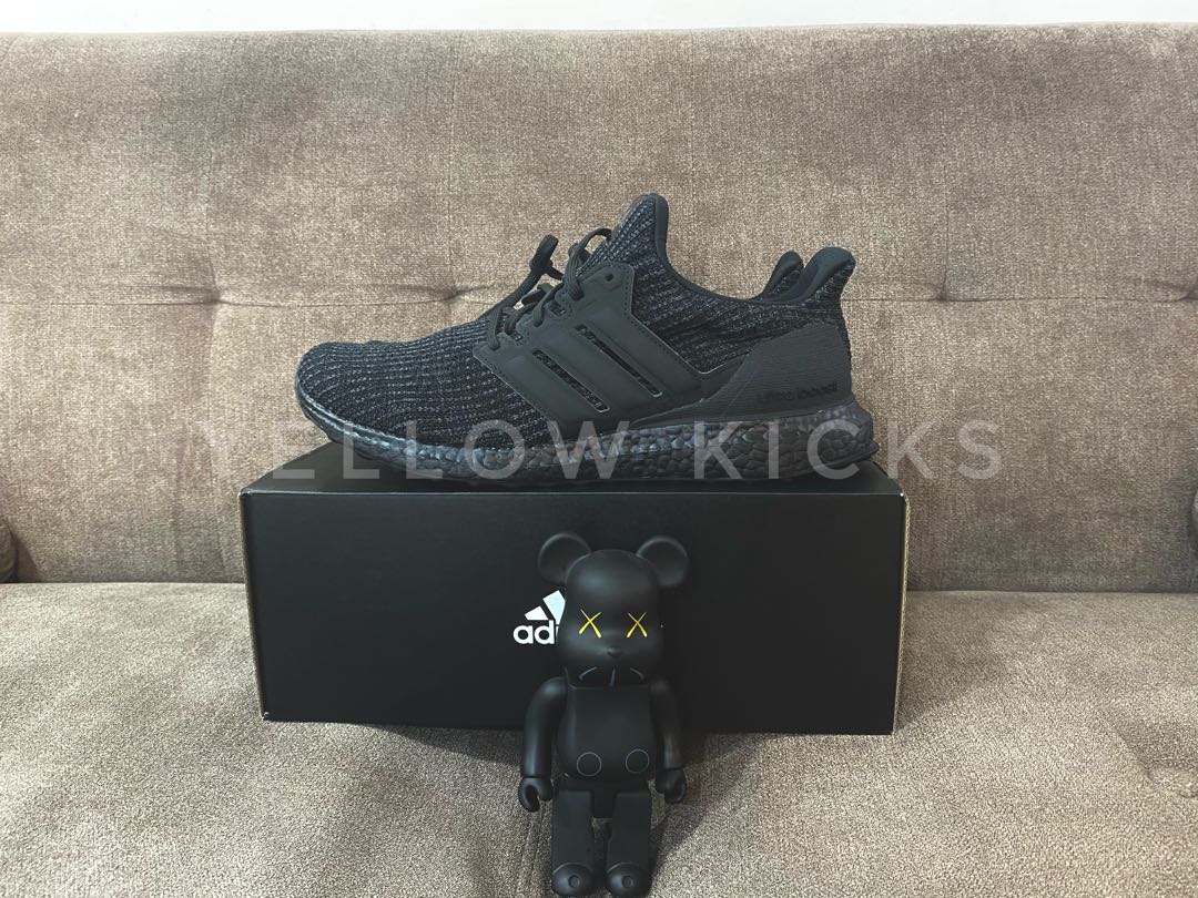 ULTRABOOST 4.0 DNA SHOES (Core Black), Men's Fashion, Footwear ...